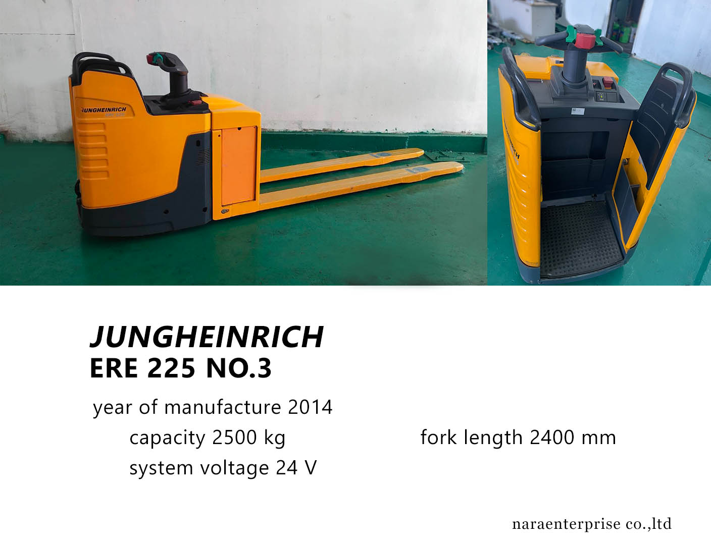 รายการรถโฟล์คลิฟท์มือสอง (Pre-Owned Forklift Trucks)