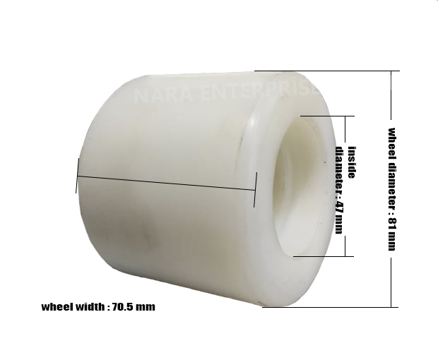 81 mm LOAD ROLLER WHEEL » บริษัท นารา เอนเตอร์ไพรส์ จำกัด