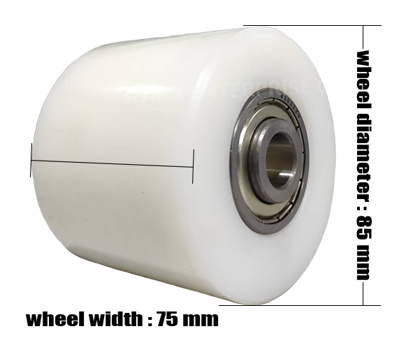 85x75 mm NYLON WHEEL » บริษัท นารา เอนเตอร์ไพรส์ จำกัด